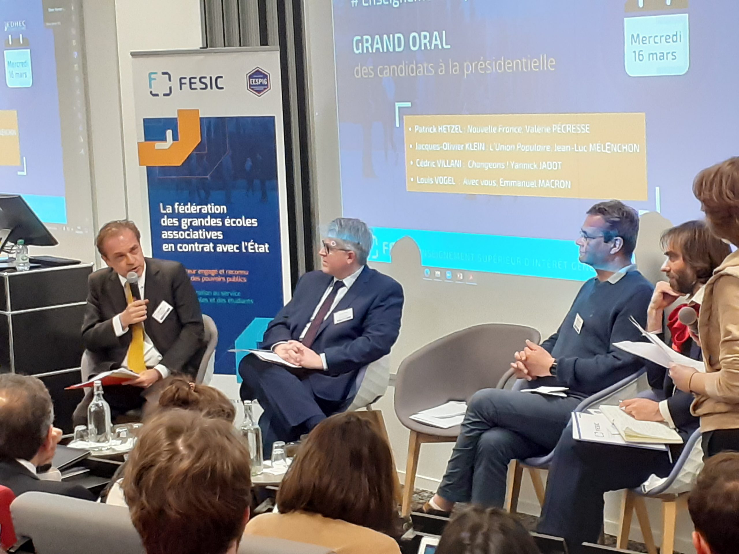 Présidentielle 2022 : GRAND ORAL FESIC sur l’ESR FESIC – Grandes écoles ...